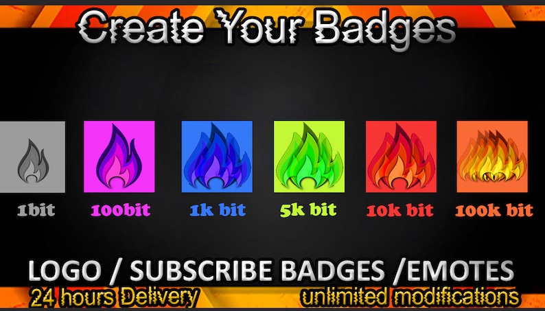 Fire Bits Twitch Sub Badges, Fire Bits Twitch Emotes/fire Bits Badges ...