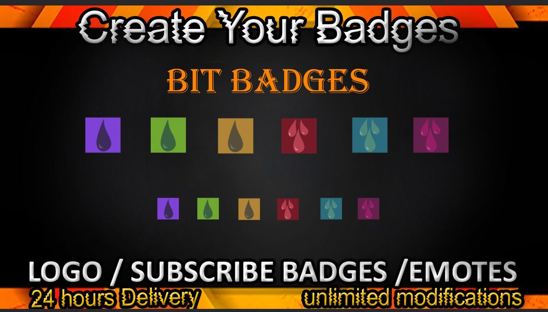 Rain Twitch Sub Badges, Rain Twitch Emotes / Rain Badges for Streamers ...