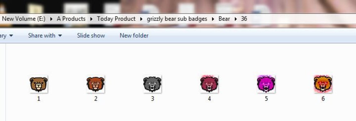 Bear Twitch Sub Badges Bear Twitch Emotes/ Bear Badges for - Etsy Canada