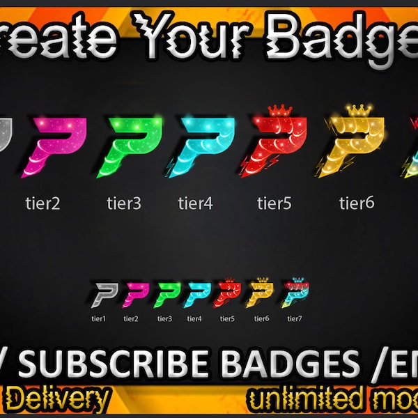 Sub Badges - Etsy