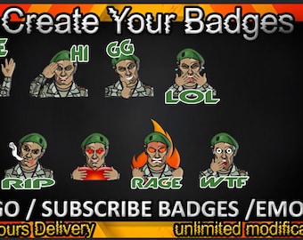 Soldier Emotes - Etsy