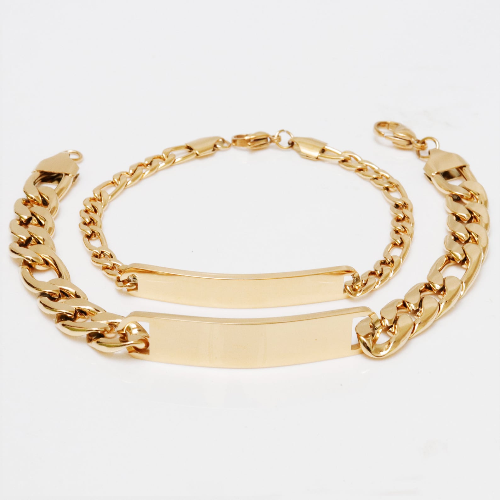 18K Gold Name Bracelet Personalized Bracelet Engraved - Etsy