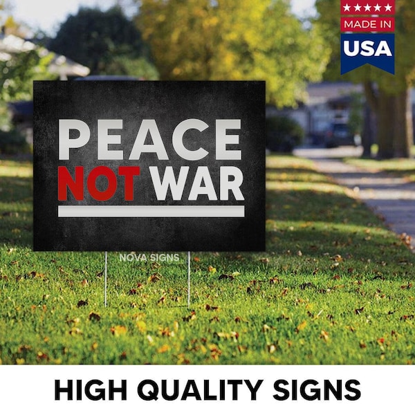 Peace Sign Yard Art - Etsy