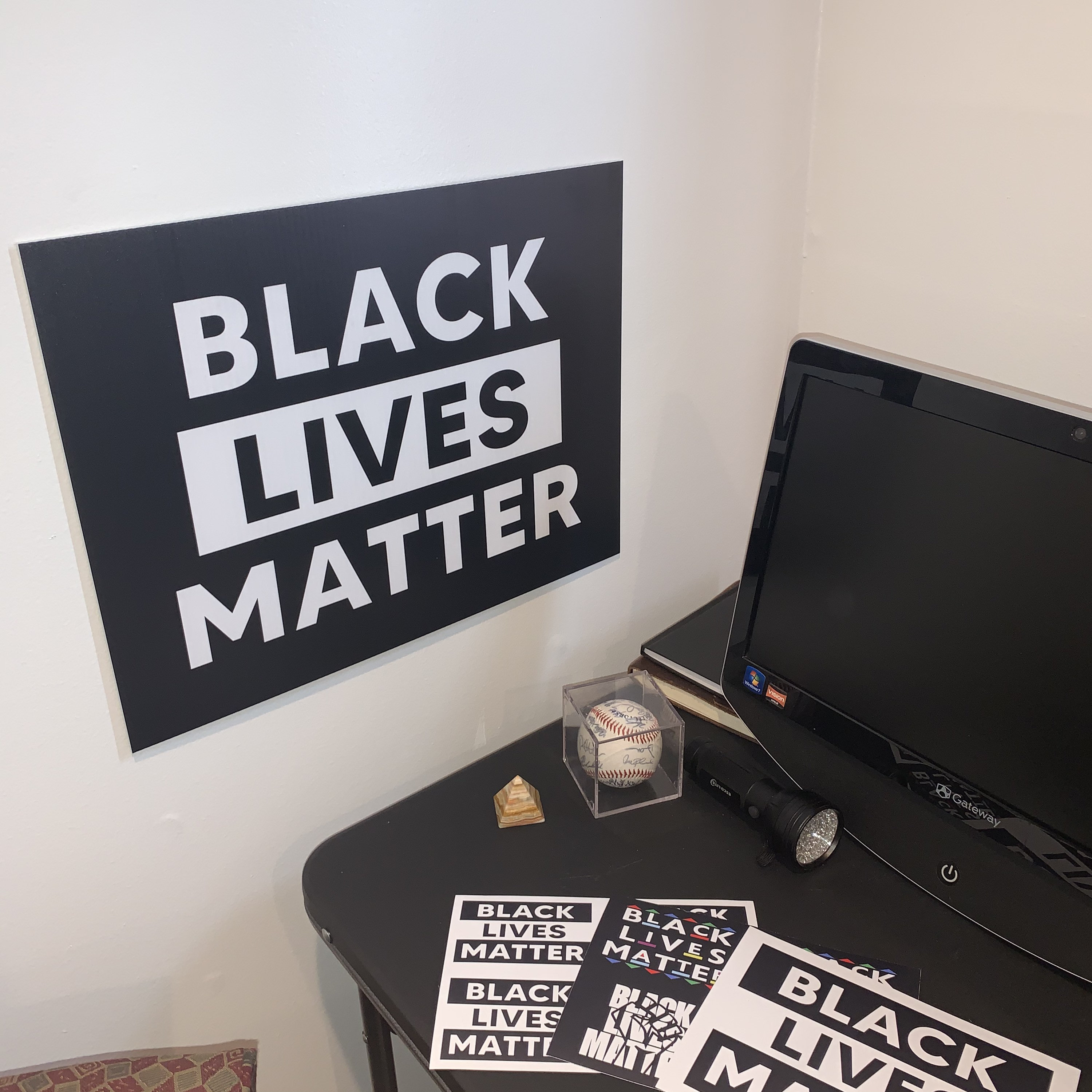 Black Lives Matter BLM Yard Sign Double Sided weatherproof - Etsy