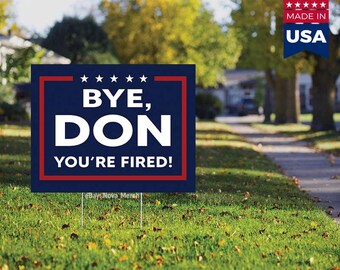 Biden for Prison YARD SIGN 18in X 24in Double Sided & Frame Sleepy Joe ...