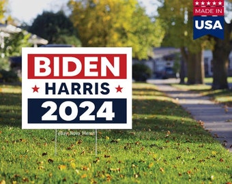 Biden Harris Yard Sign - Etsy