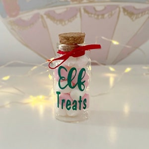 Personalised Santa Milk Bottle Set: Elf & Reindeer Food, Christmas Eve ...