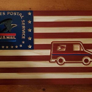 Mailman Flag. Postmaster Flag. Mailman's Gift. Retirement Gift. US Post ...