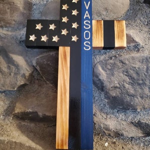 Thin Blue Line Cross Police. Police Support. Back the Blue. Police ...