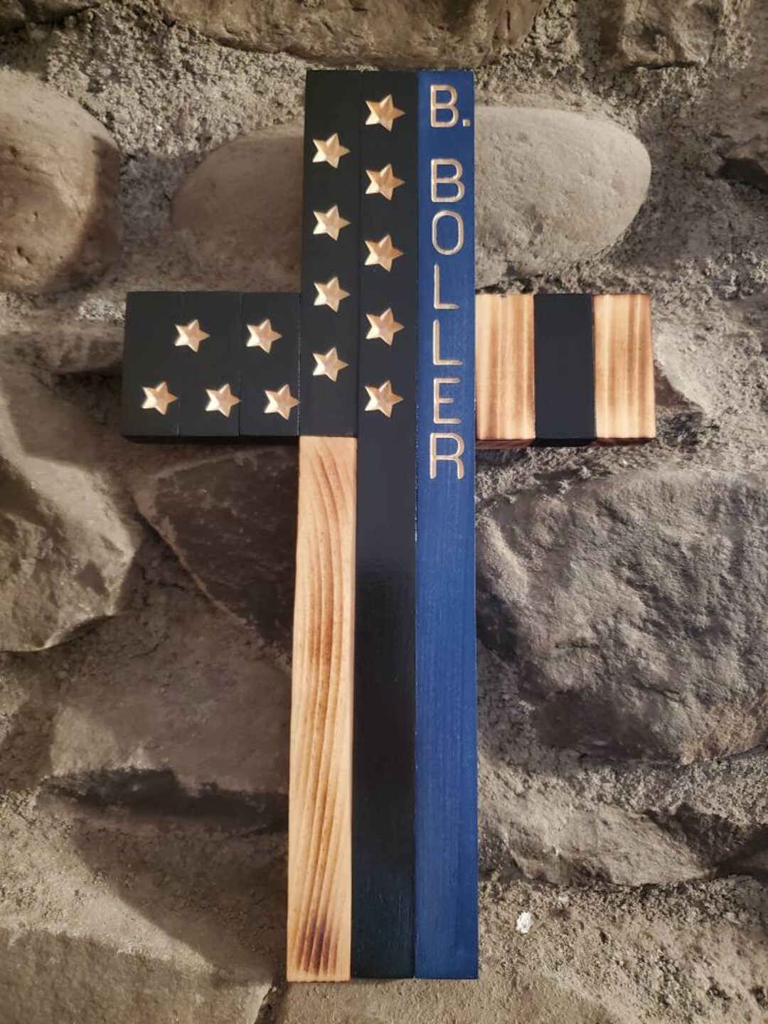 Thin Blue Line Cross Police. Police Support. Back the Blue. Police ...