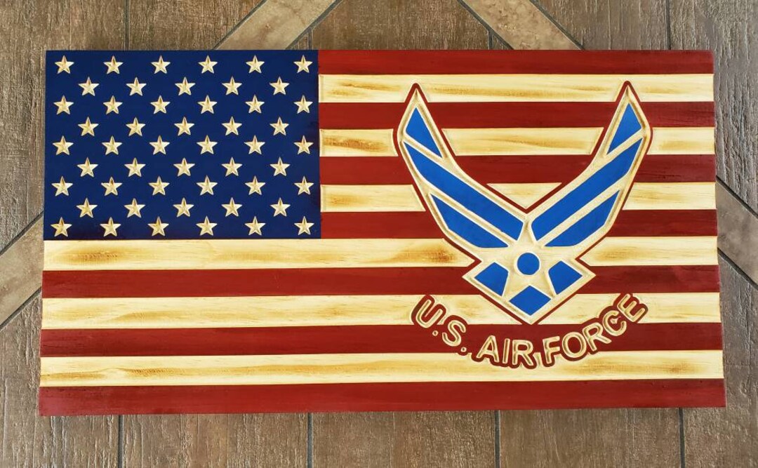 US Air Force Flag. Customized Air Force Flag. American Flag. - Etsy