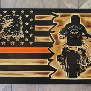 Custom Motorcycle Flag. American Motorcycle Flag. Biker Flag. Custom Millitary Biker Flag ...