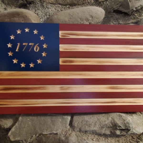 Small Betsy Ross Flags - Etsy