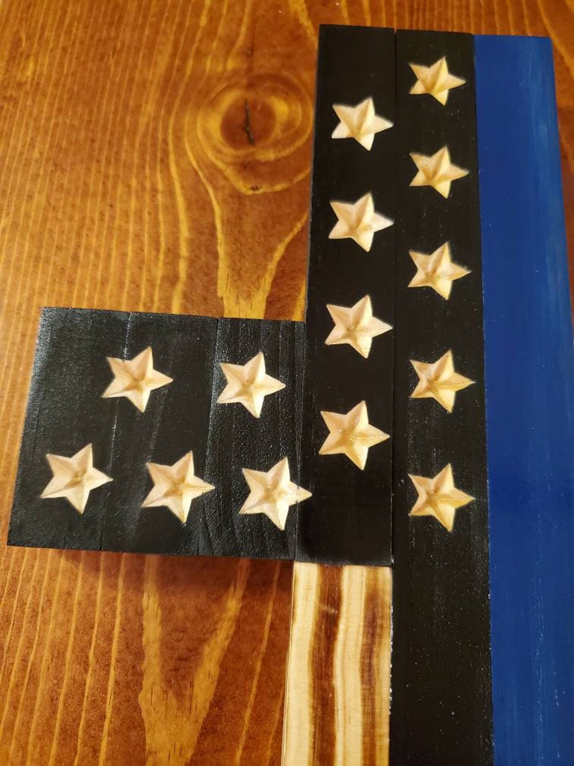 Thin Blue Line Cross Police. Police Support. Back the Blue. | Etsy