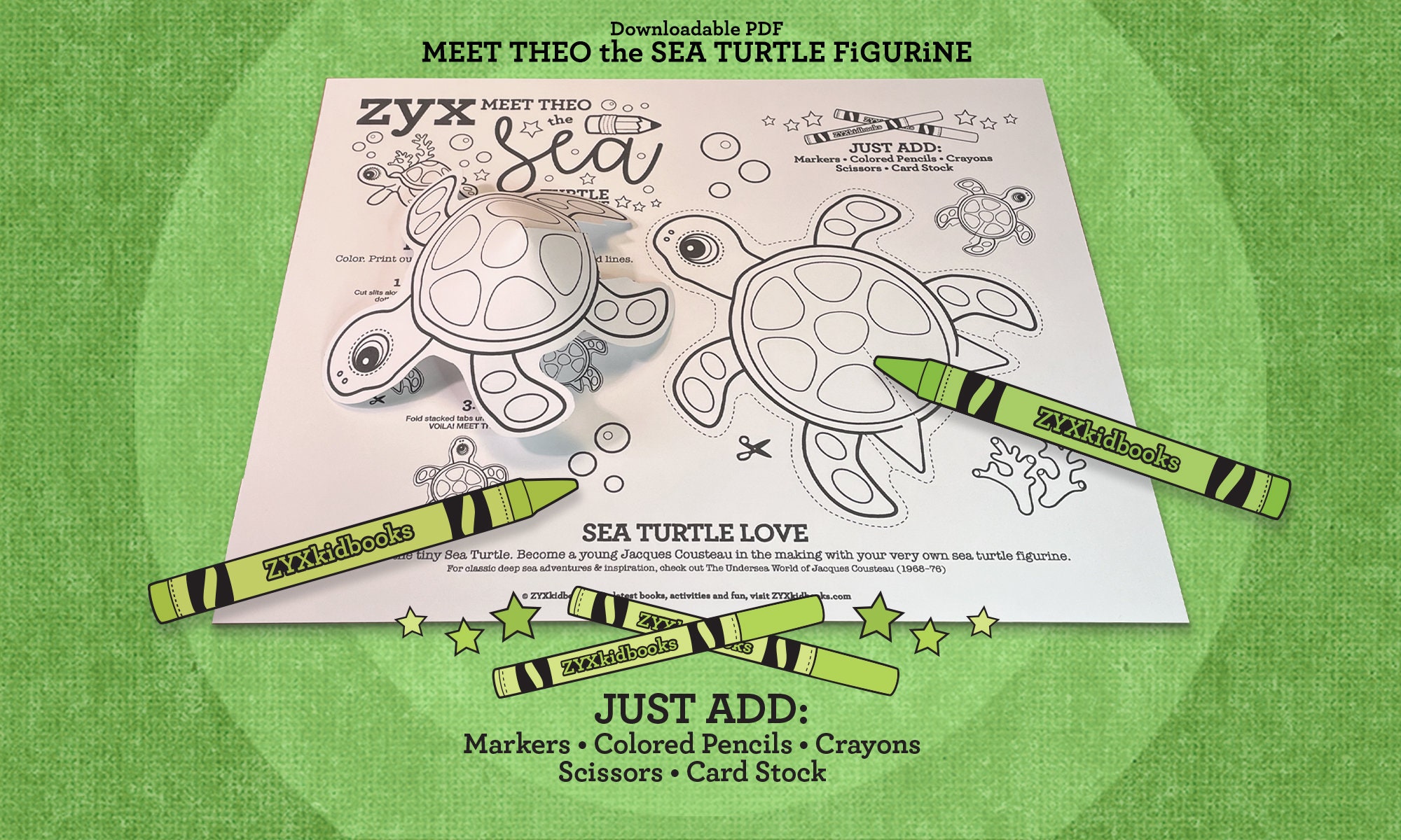 MEET THEO the SEA Turtle Figurine - Etsy