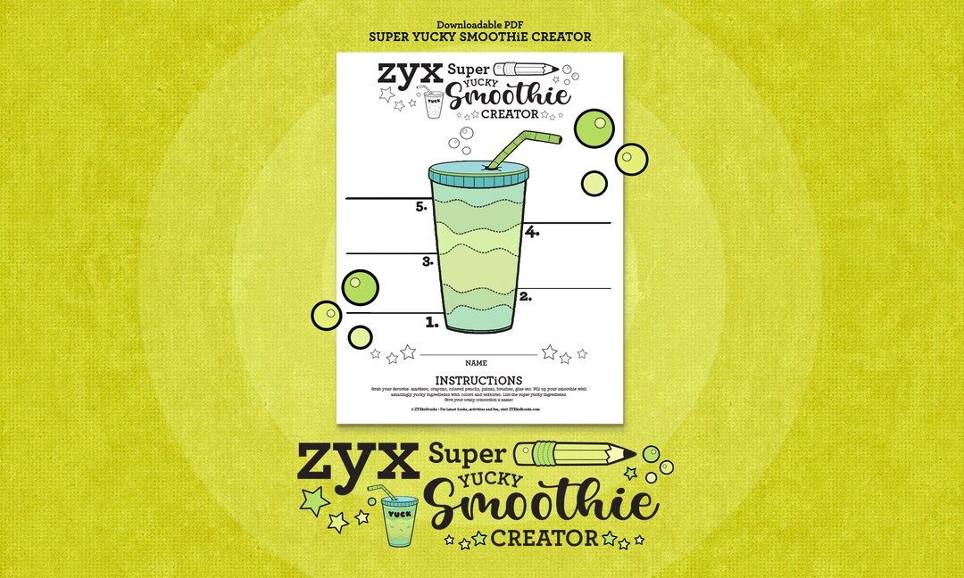 SUPER YUCKY Smoothie CREATOR - Etsy