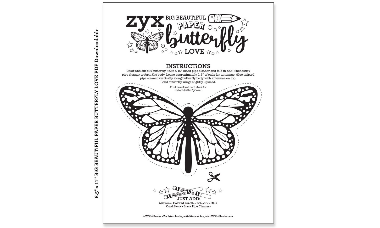 Big Beautiful PAPER BUTTERFLY LOVE - Etsy