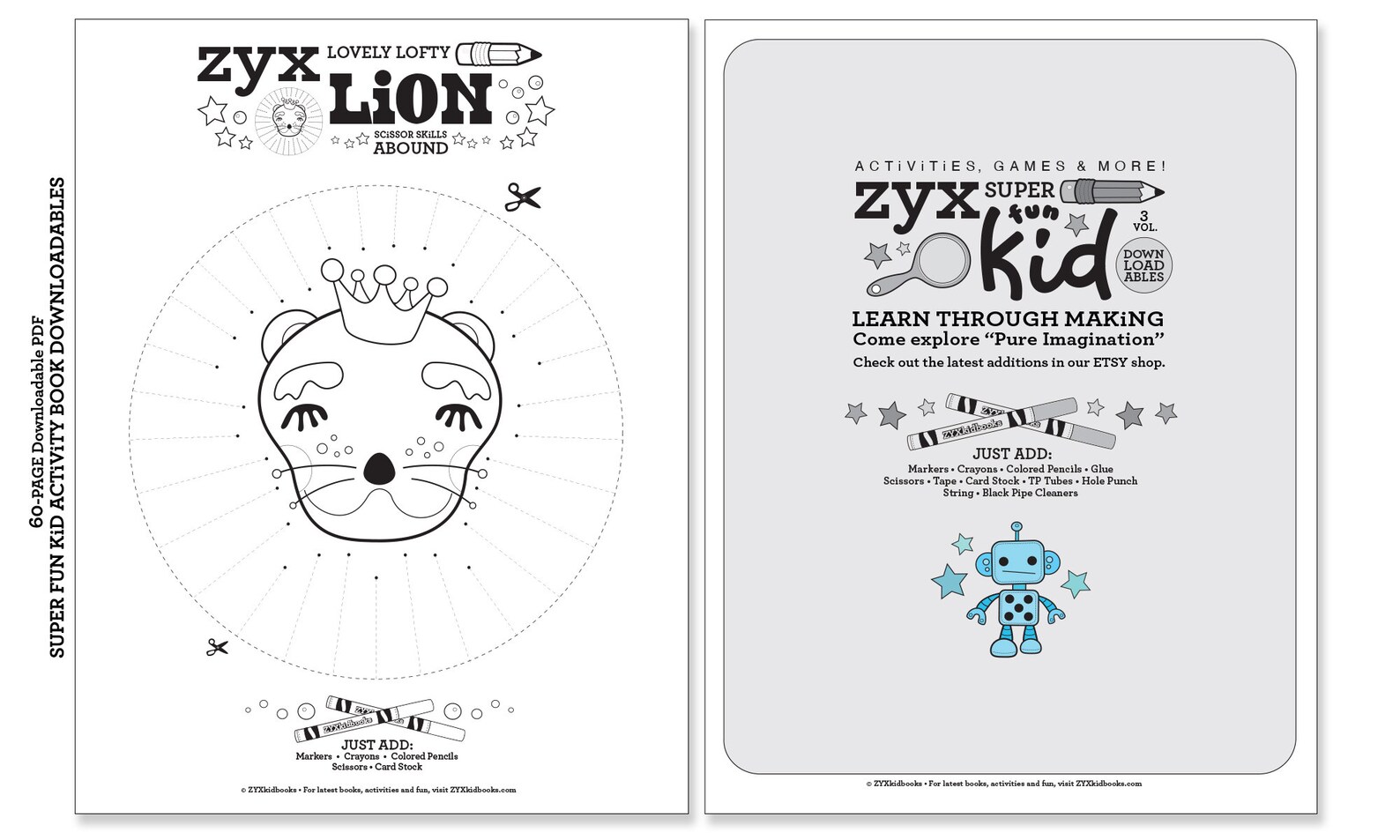 35 Super FUN Activities BOOK of DOWNLOADABLES vol. 3 - Etsy