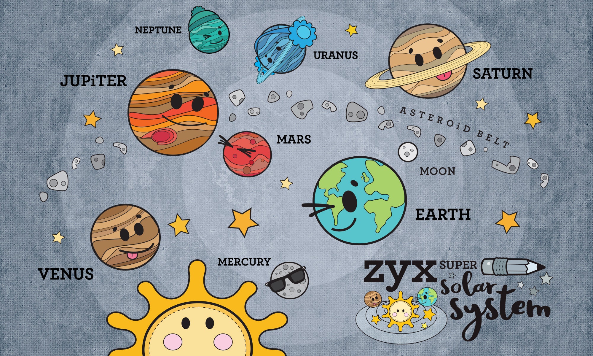 SUPER SOLAR SYSTEM - Etsy