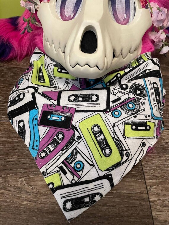 Cassette Tape Fursuit Bandana - Etsy