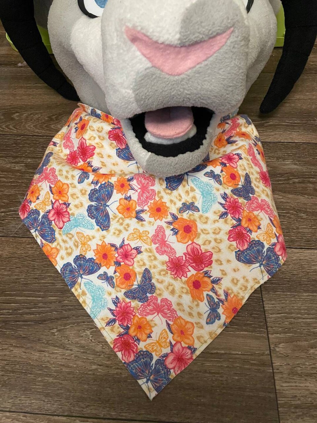Wild Butterfly Print Fursuit Bandana - Etsy