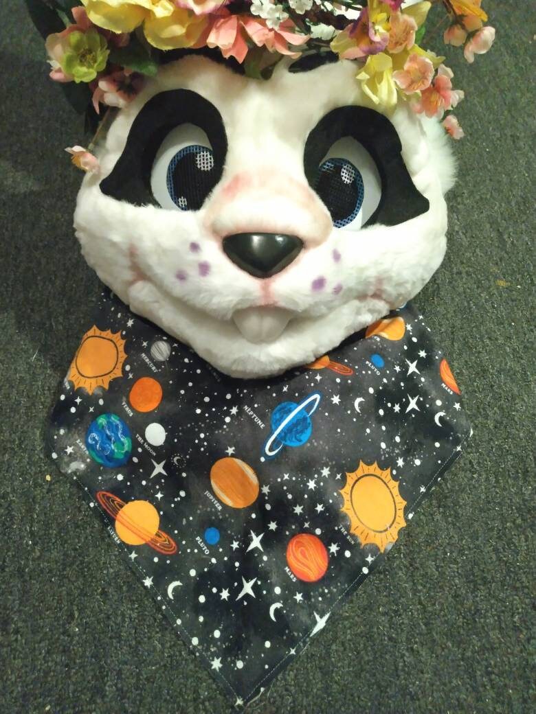 Solar System Fursuit Bandana | Etsy