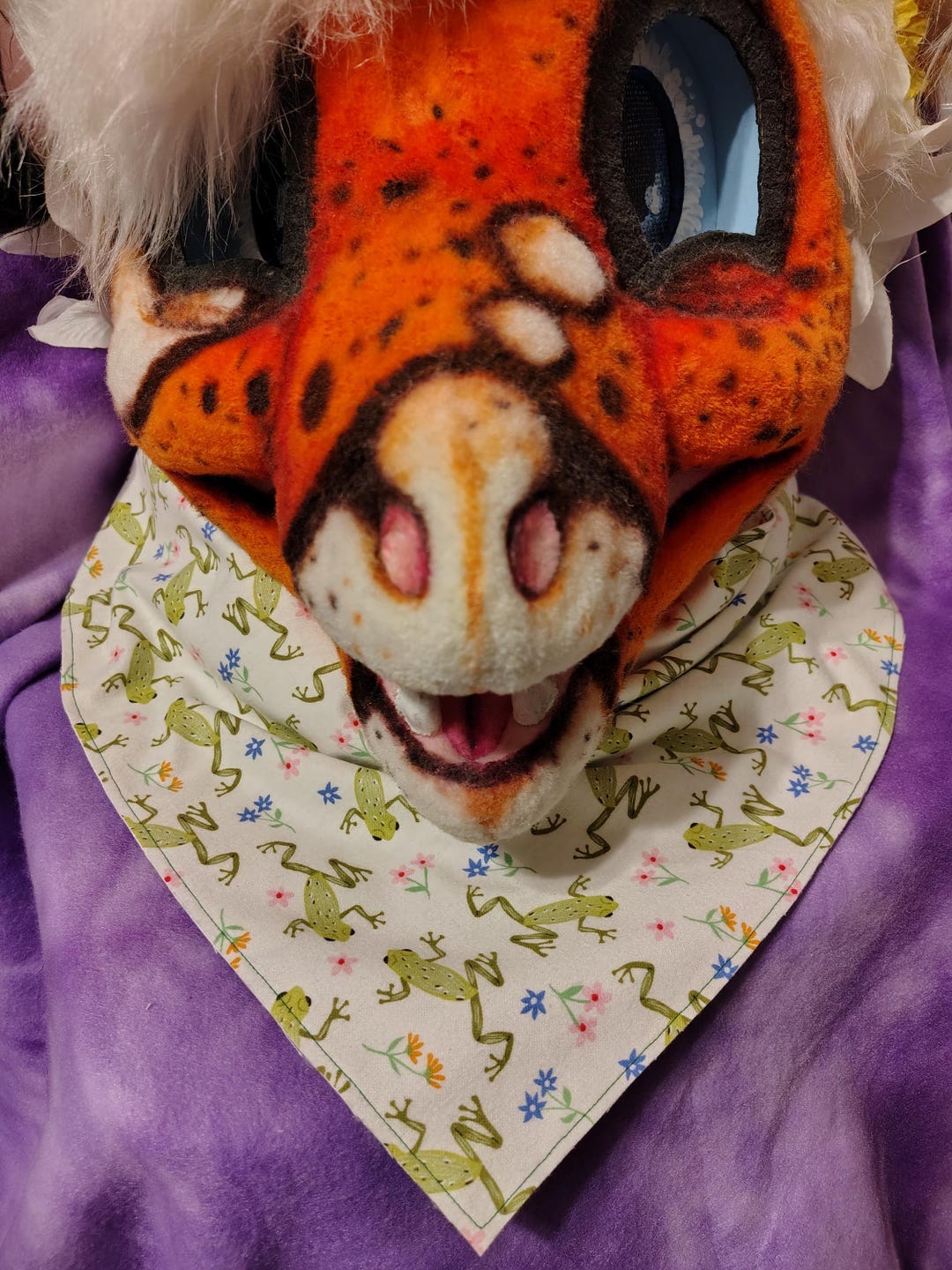 Little Climbing Frogs Fursuit Bandana - Etsy