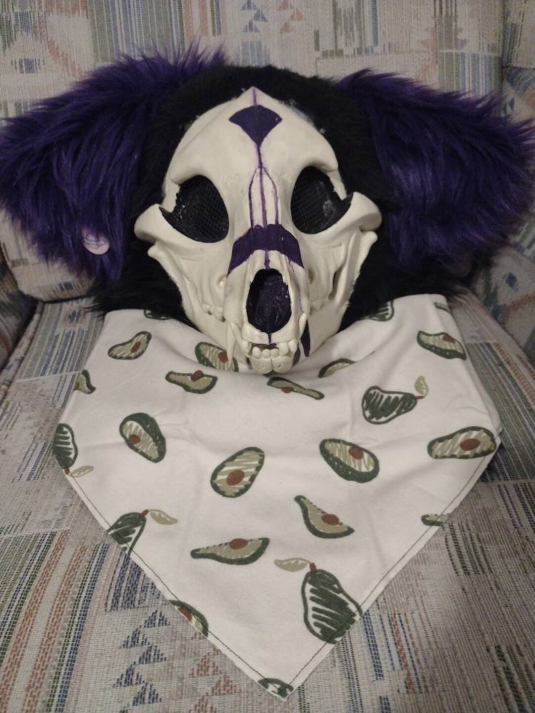 Avocado Fursuit Bandana - Etsy