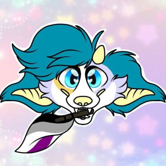 Fursona Pride Flag Telegram Sticker | Etsy