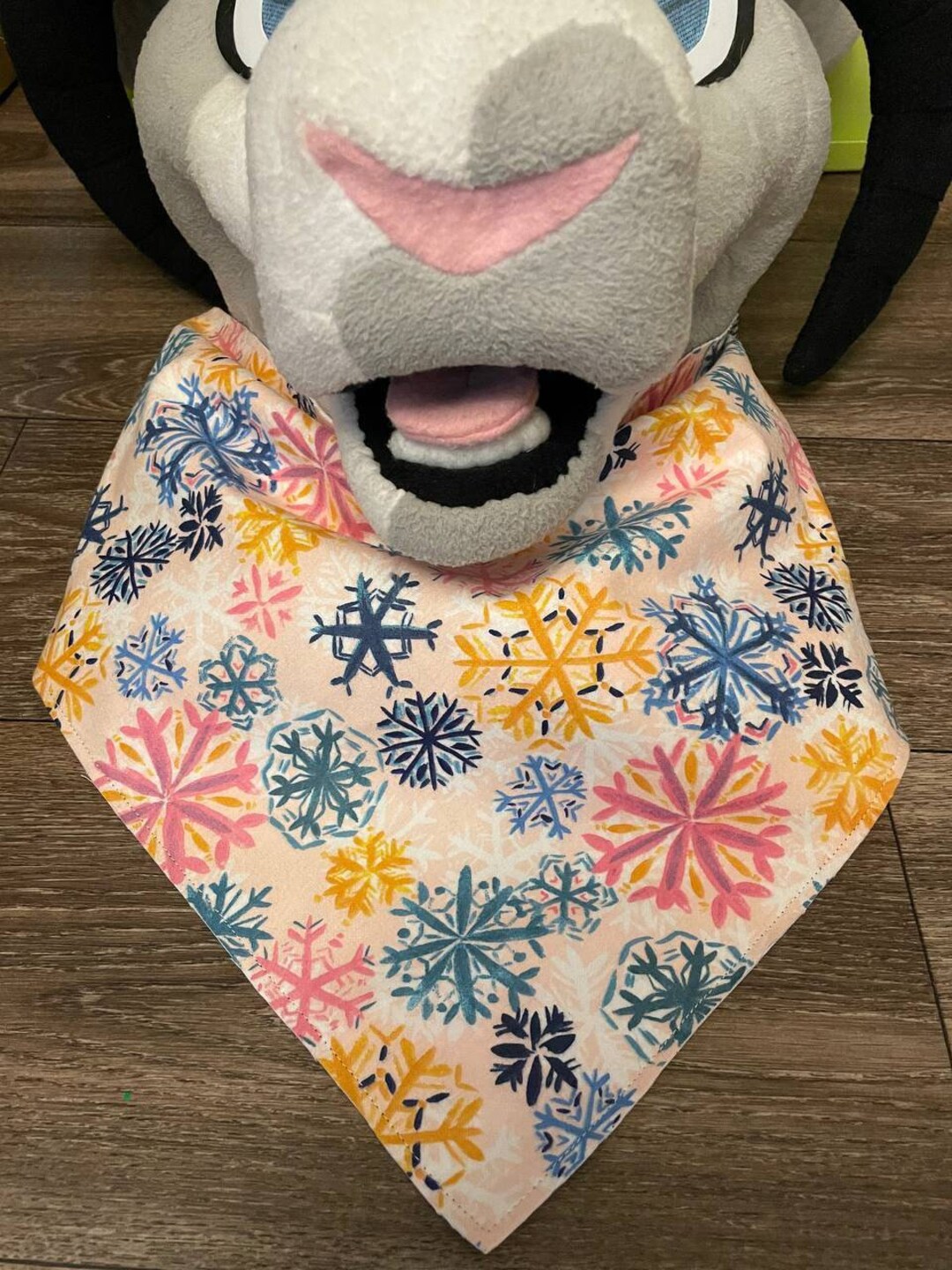 Pastel Snowflakes Fursuit Bandana - Etsy