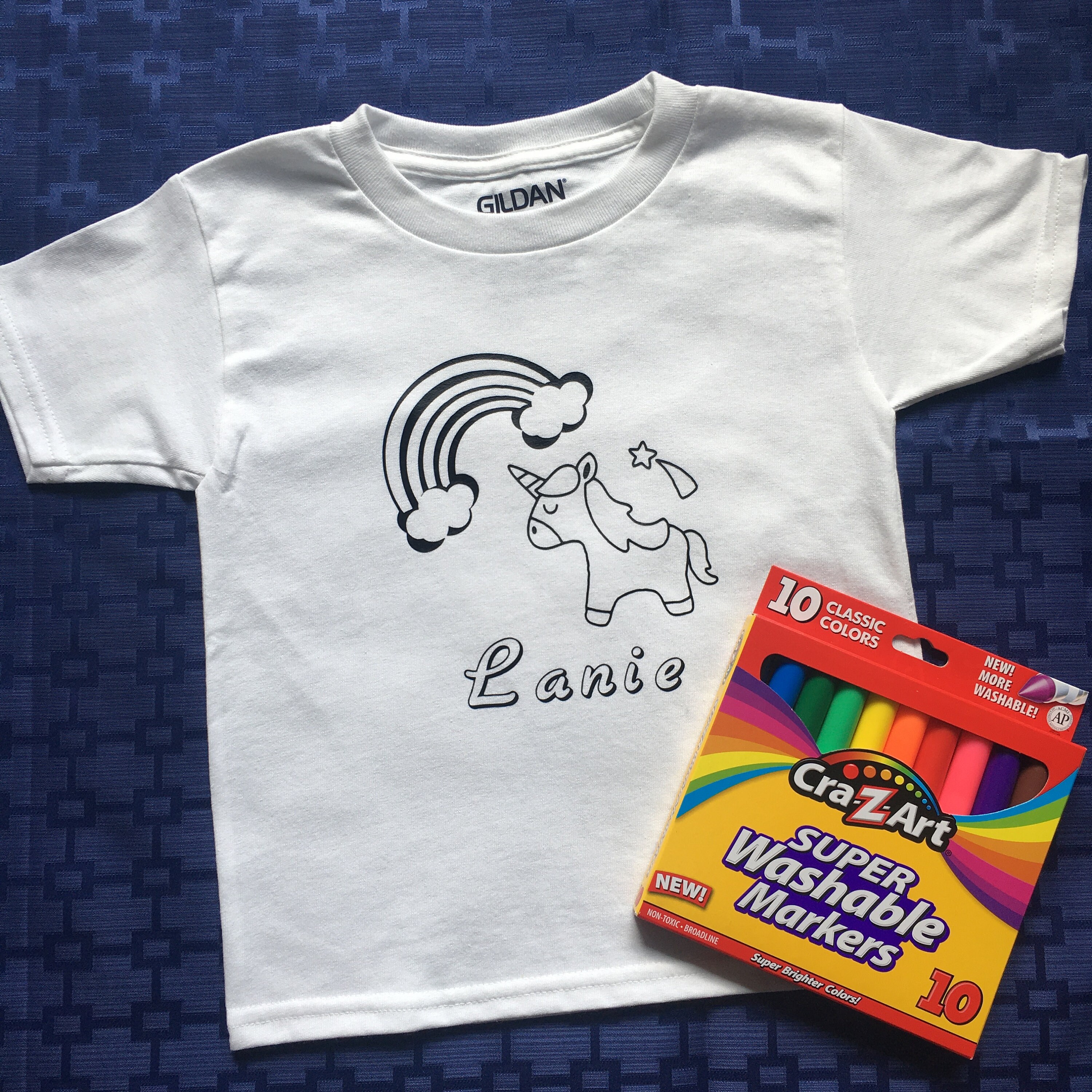 Custom Personalized Color Your Own Shirts - Etsy