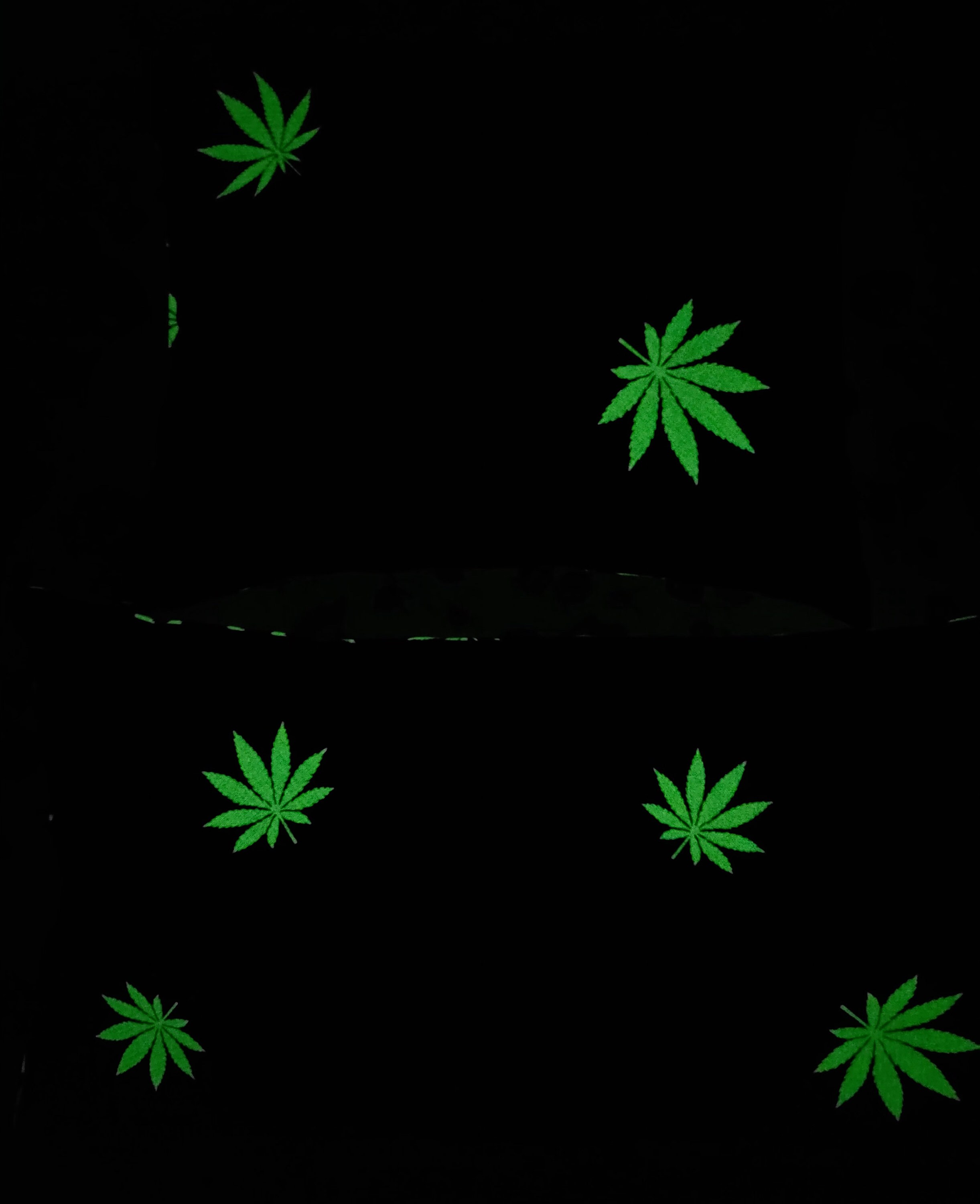 Marijuana/ Weed/ Glow in the Dark Pillows With Insert - Etsy