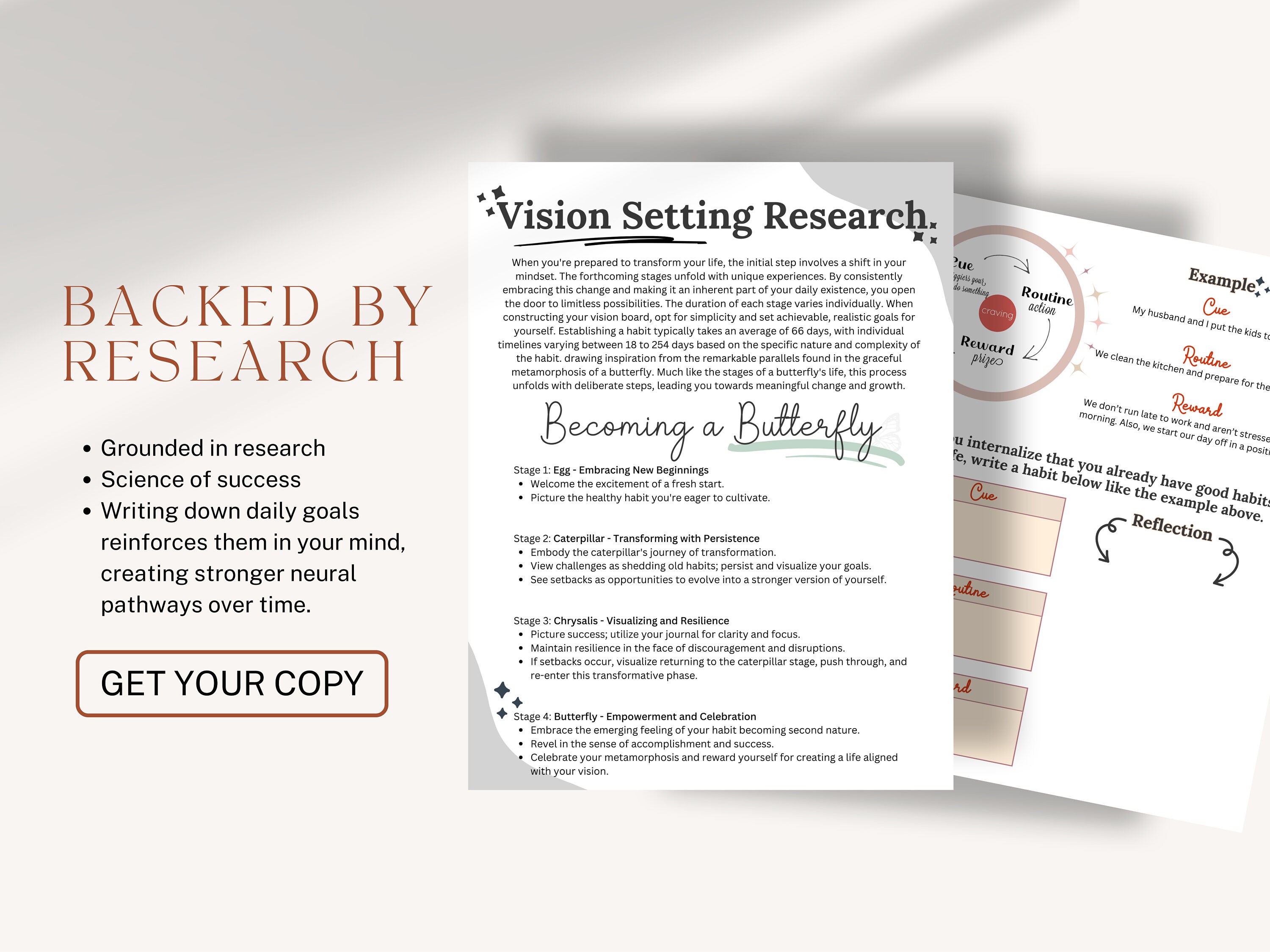 Empower 2024:goal Setting Journal & Vision Board Kit Backed by Research ...