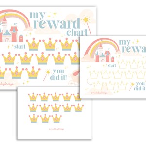 Reusable Velcro Reward and Star Charts 7 Styles Potty Training Reward ...