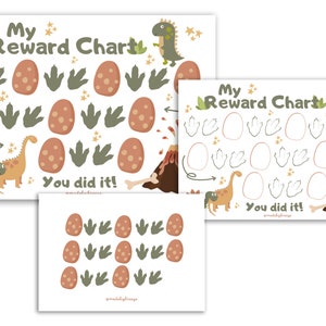 Reusable Velcro Reward and Star Charts 7 Styles Potty Training Reward ...