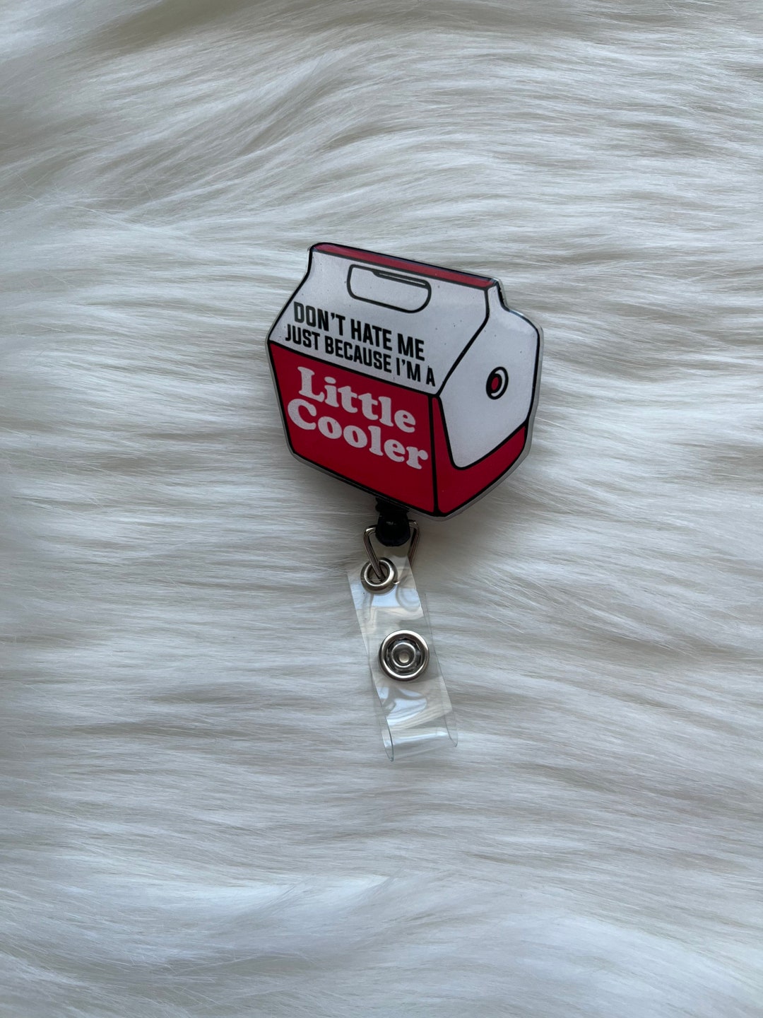Little Cooler Badge Reel Nursing Badge Holder Healthcare Swipe Card ...