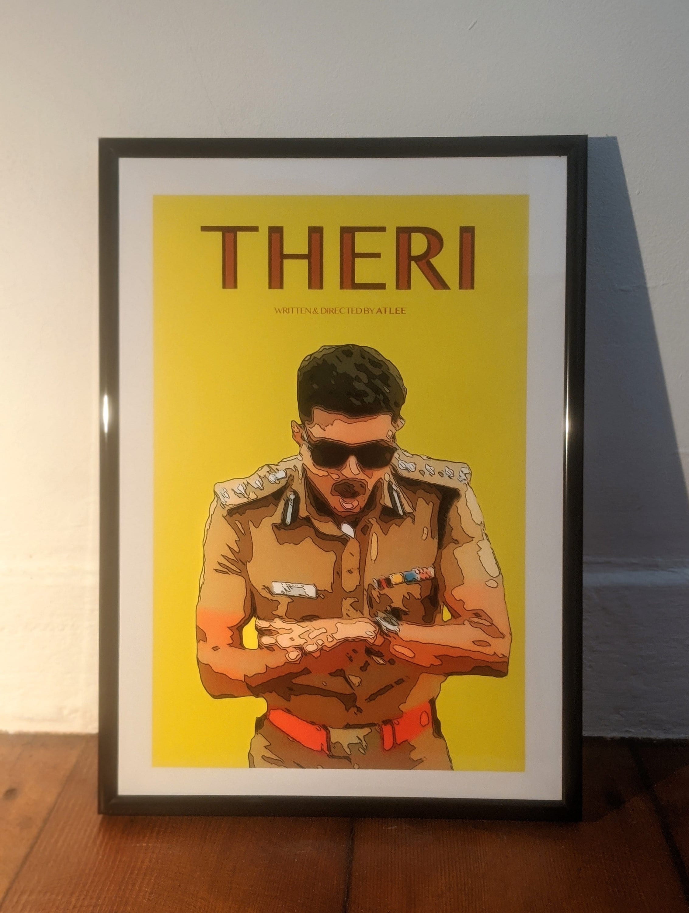 Theri (2016) Movie Poster- HIGH QUALITY PRINT, Movie Poster, Tamil ...