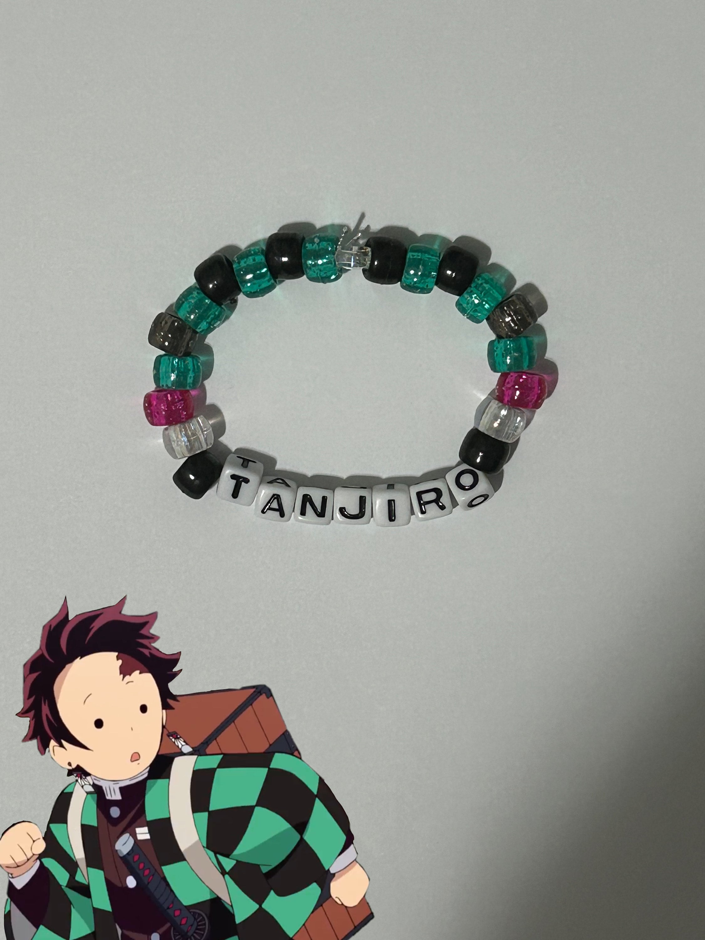 Demon Slayer Kimestu No Yaiba Character Kandi Bracelets Demon Slayer ...