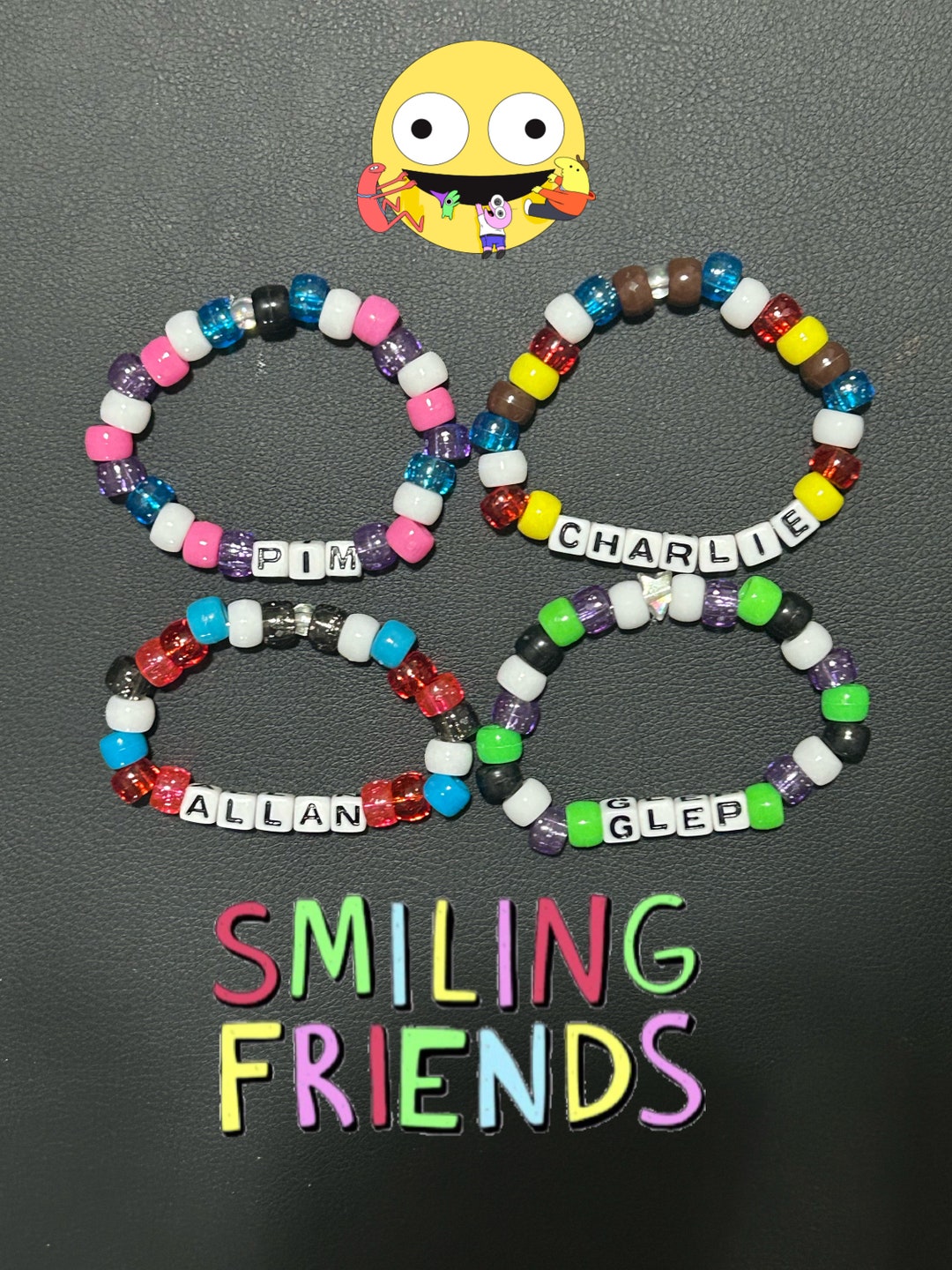 Smiling Friends Kandi Bracelets - Etsy