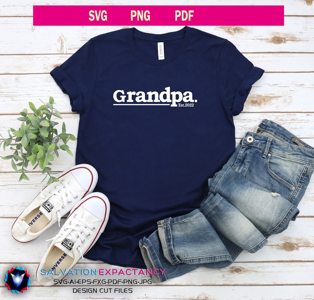 Grandpa Svg, Personalized Grandpa Svg Png Pdf, Custom Grandpa Svg Png ...