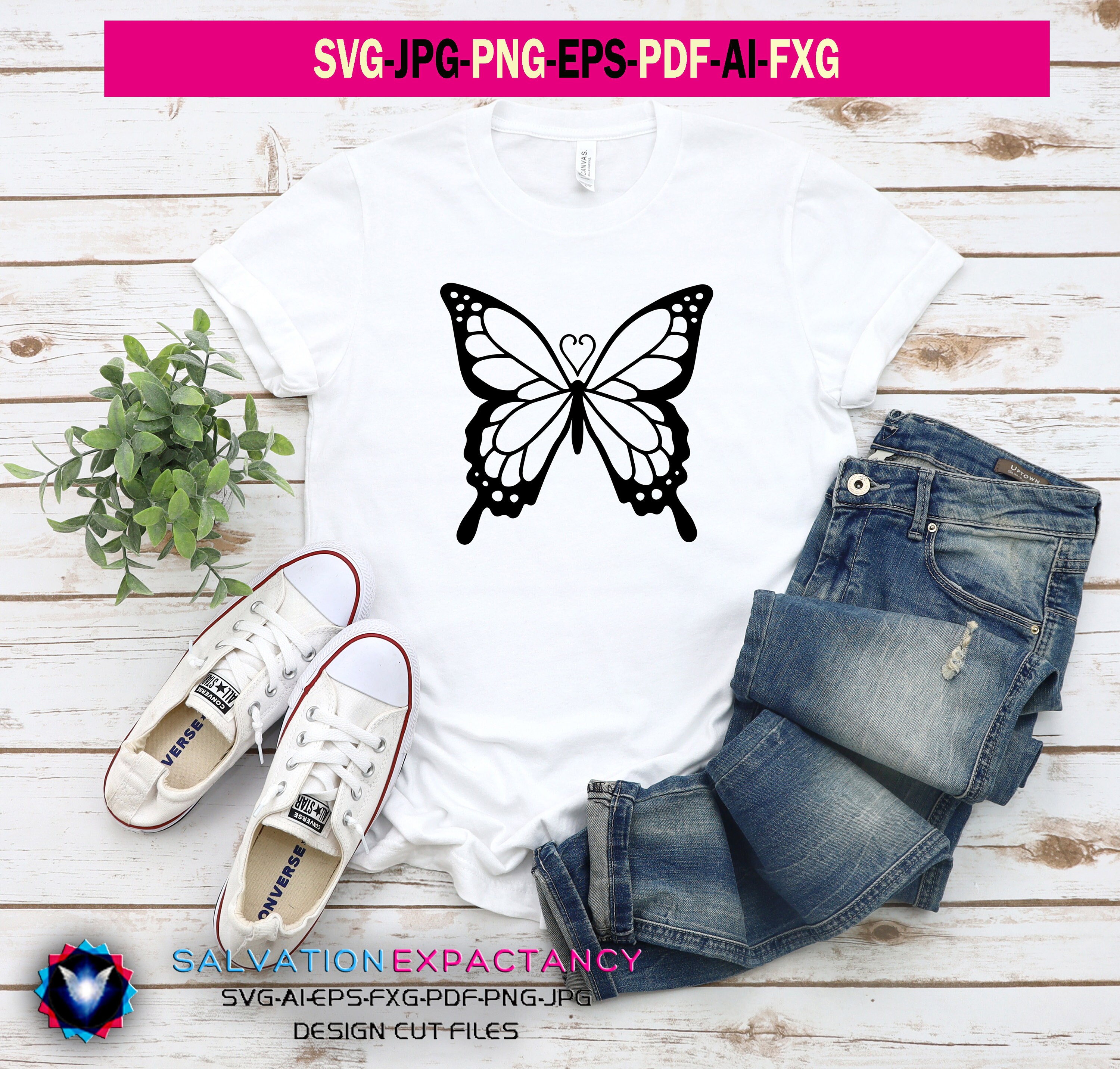 25 Butterfly Svg Bundle. 25 Butterfly Clipart. 25 Butterfly | Etsy