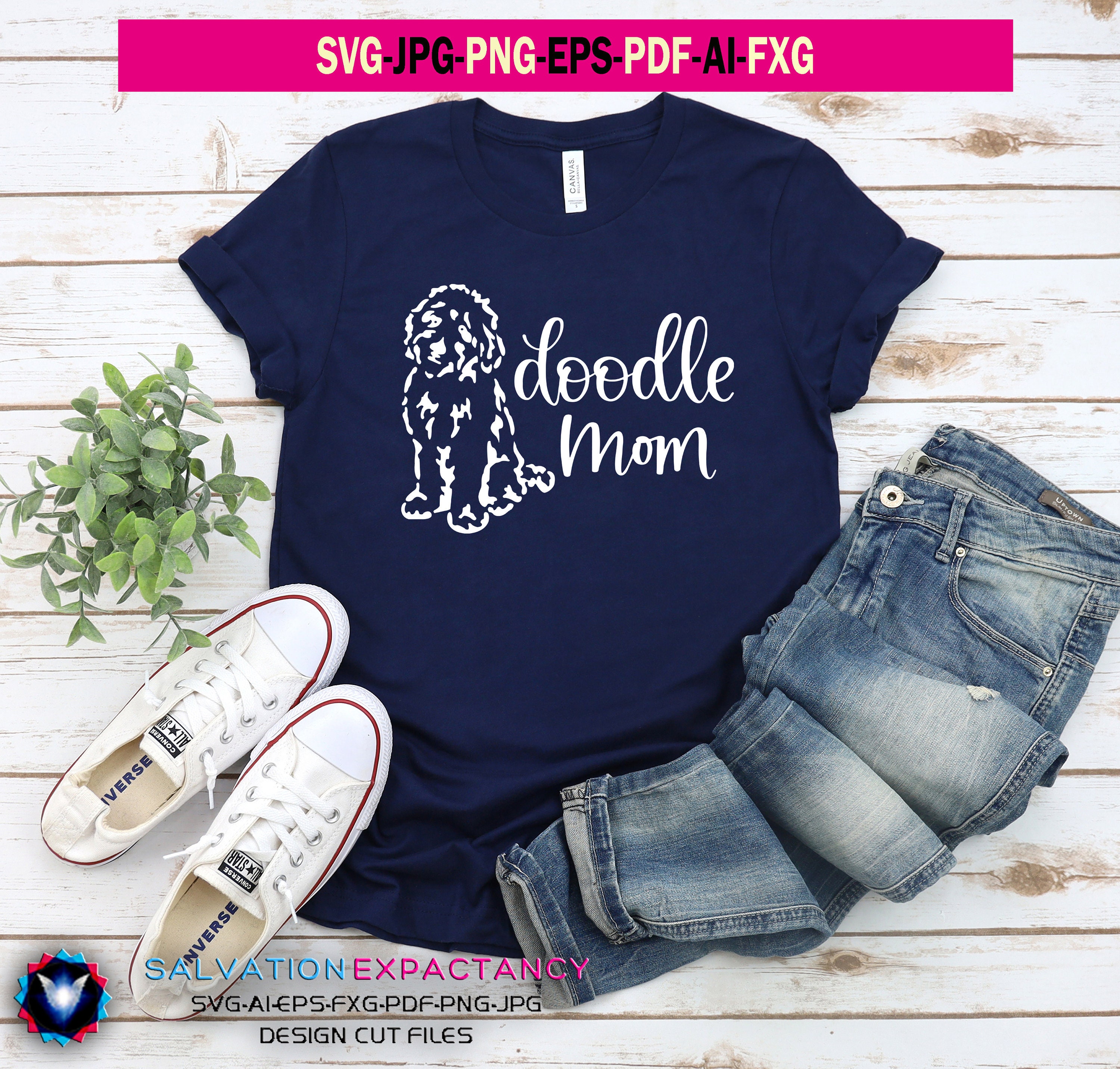 Doodle Mom Svg File. Doodle Mom Svg Png Pdf Jpg Eps Ai Fxg | Etsy