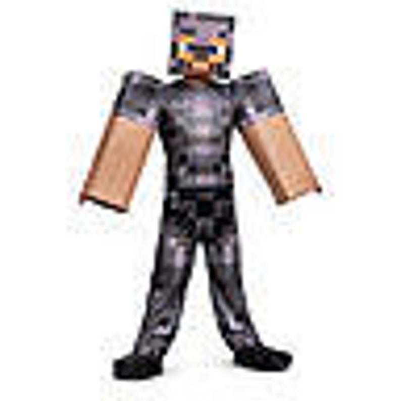 Minecraft Steve in Netherite Armor Deluxe Costume - Etsy