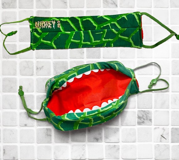 Monster Mask With Teeth Little Shop of Horrors Audrey II nose - Etsy