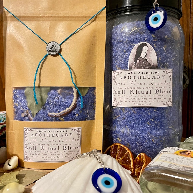 Blue Anil for Cleansing - Etsy UK