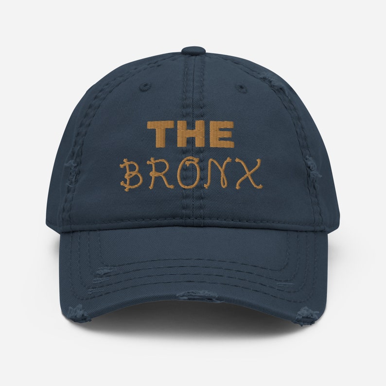 The Bronx Hat, Bronx New York Hat, Bronx Pride Distressed Hat, NY ...