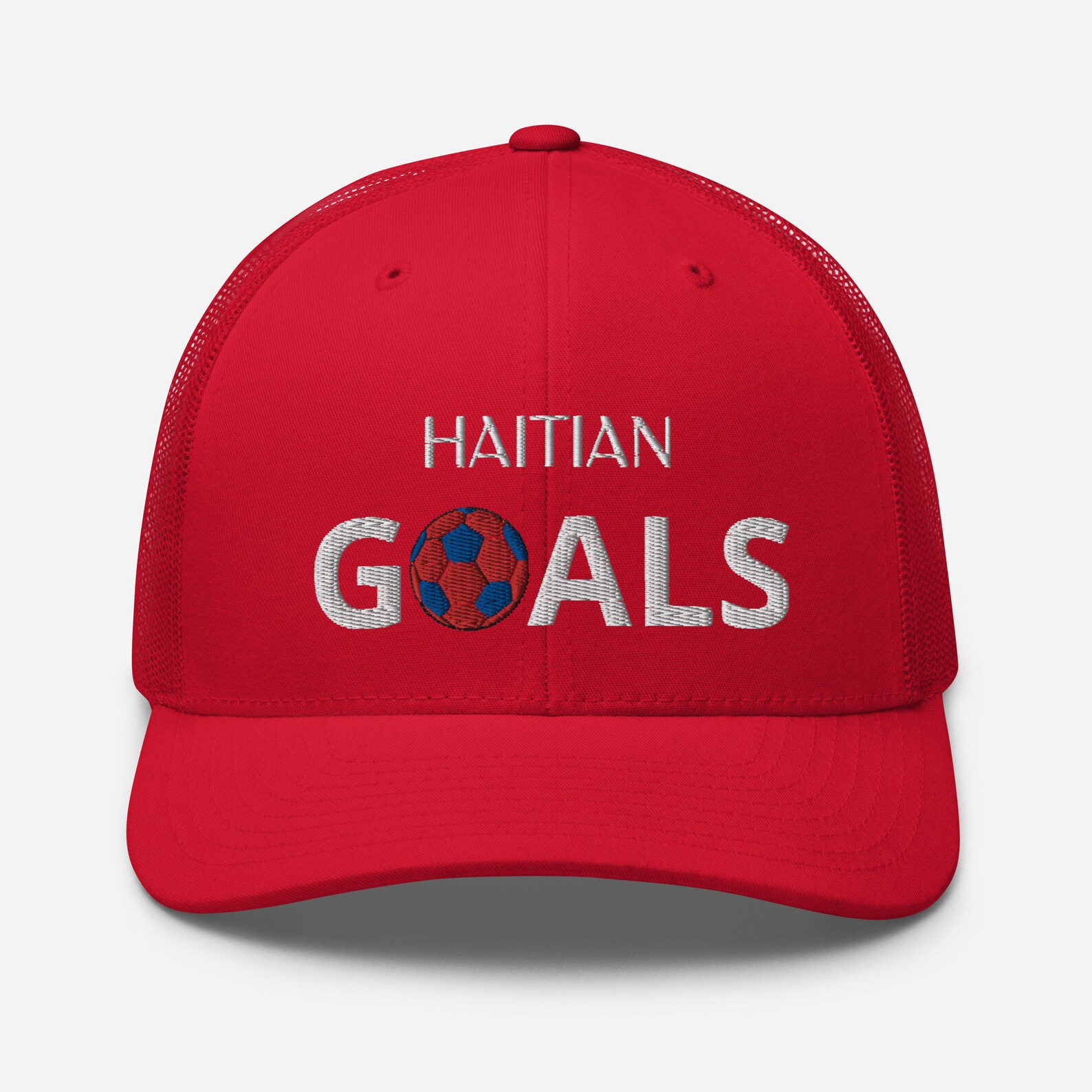 Haiti Hat, Haitian Goals Hat, Haitian Pride Hat, Haitian Soccer Ball ...