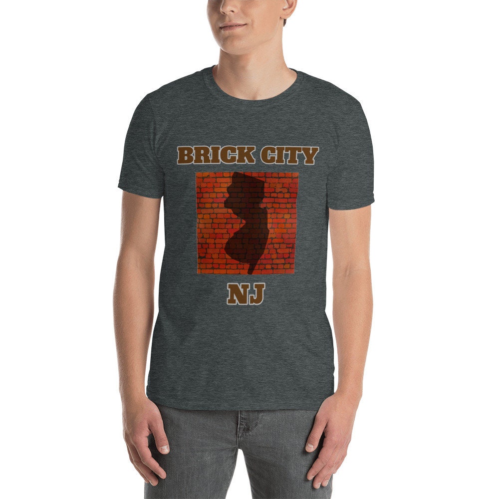 New Jersey Shirt, Brick City NJ Shirt, New Jersey Map Shirt, I Love NJ ...