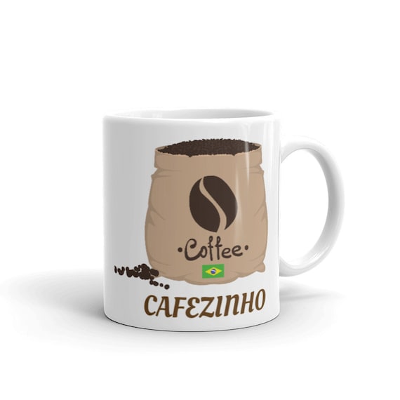 Brazil Coffee Mug BRAZILIAN CAFEZINHO MUG Brazil Flag Coffee - Etsy
