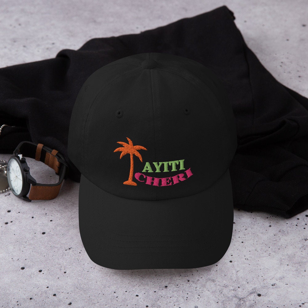Haiti Hat, Ayiti Cheri Hat, Tropical Haitian Hat, Haitian Pride Cap, I ...